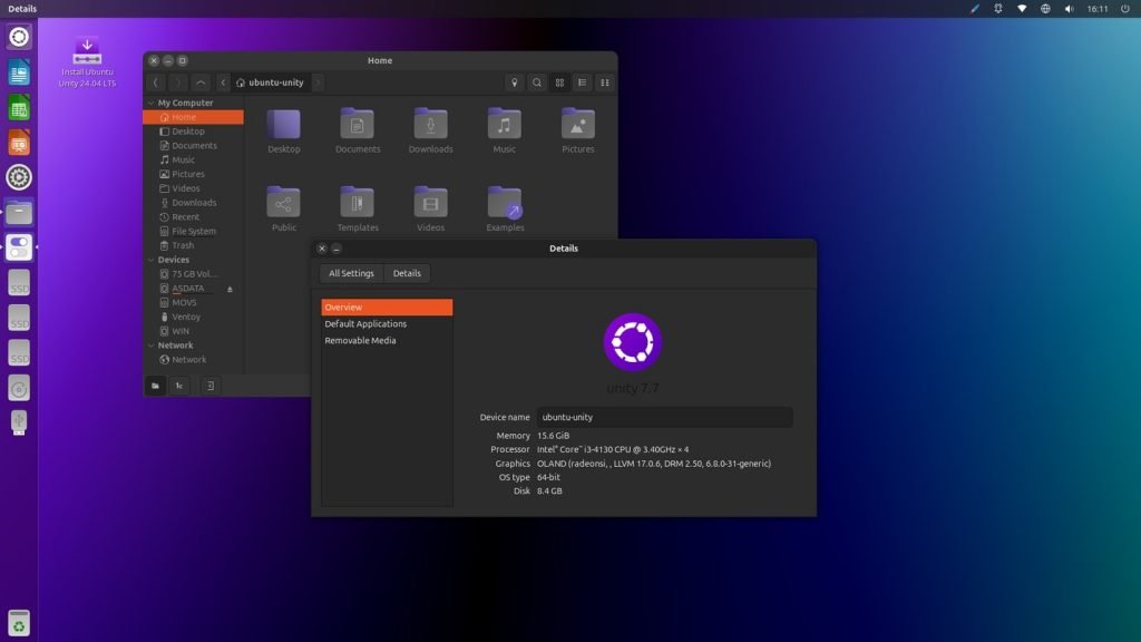 班图灵魂：体验测试Ubuntu Unity 24.04 LTS系统 | 薄荷开源网